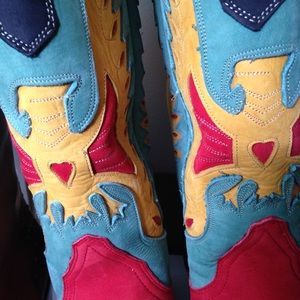 Sancho Boots | Shoes | Sancho Colorful Fun Cowgirl Boots | Poshmark
